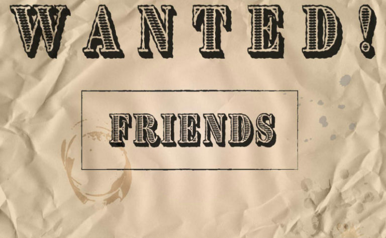 FRIENDS WANTED